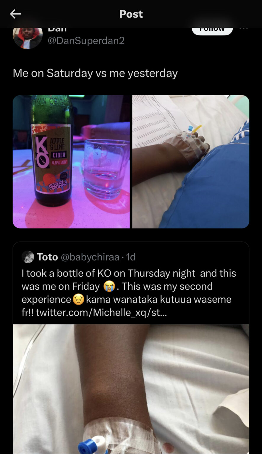 Kenya Original (KO) Drink Marred With Toxicity Claims, Consumers ...