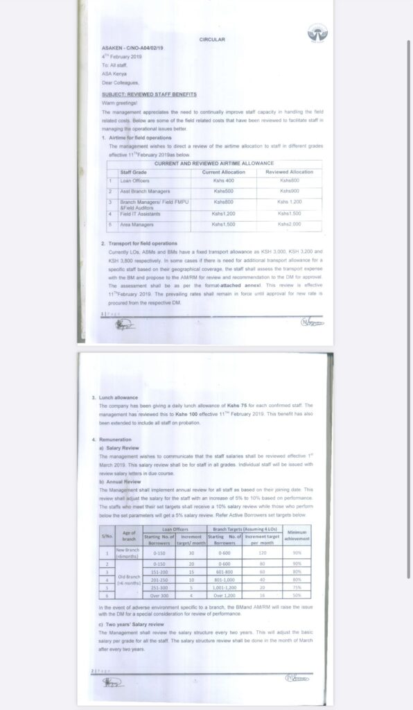 Explosive Letter By ASA International Kenya Staff Exposes Alleged Rot ...