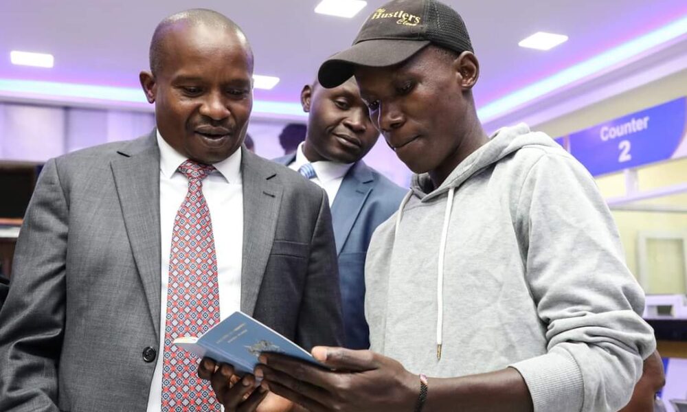 Kenyans With Emergency To Be Given Passports On The Spot, Kindiki ...