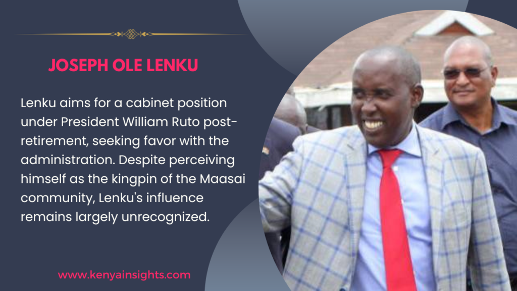 Inside Governor Joseph Ole Lenku Desperate Moves To Secure Retirement ...