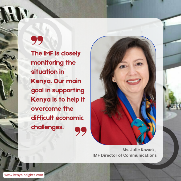 IMF and Kenya: Protests, Debt, and the Struggle for Stability - Kenya ...