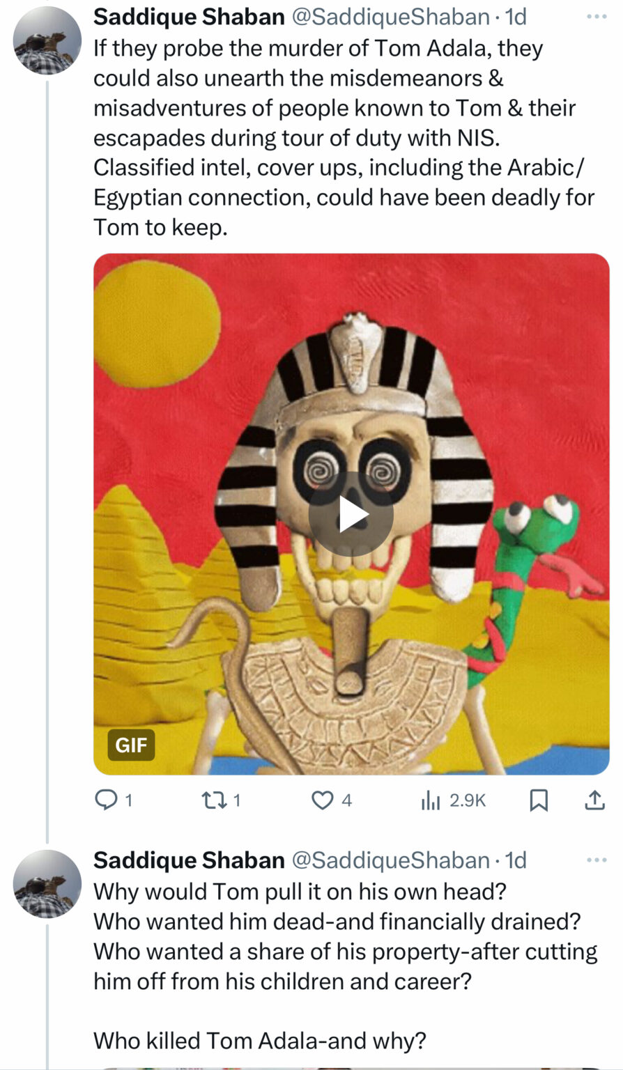 Secretive Life Of NIS Director Tom Adala Who Committed Suicide - Kenya ...