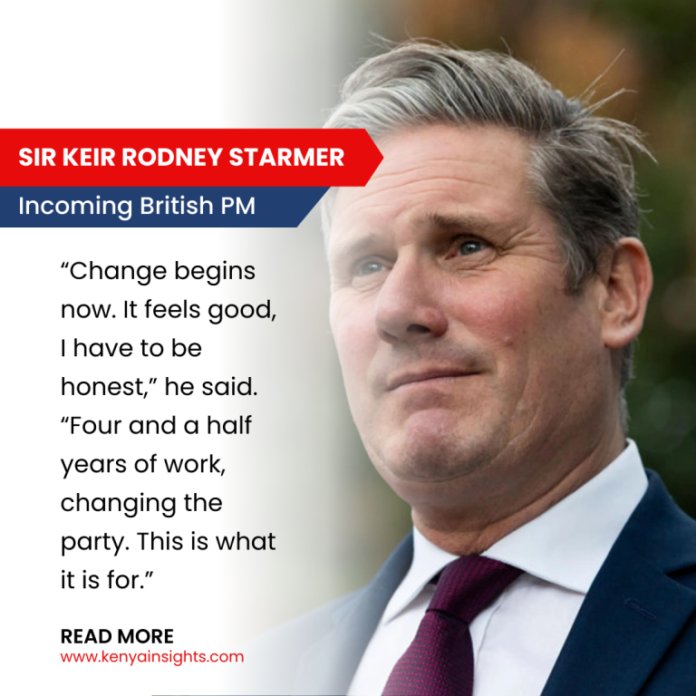 Keir Starmer: A Profile of Britain's New Prime Minister - Kenya Insights