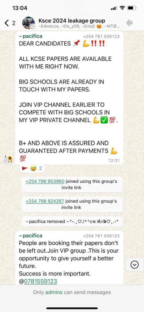 DCI Arrests Mastermind Behind KCSE Leakages On Telegram - Kenya Insights