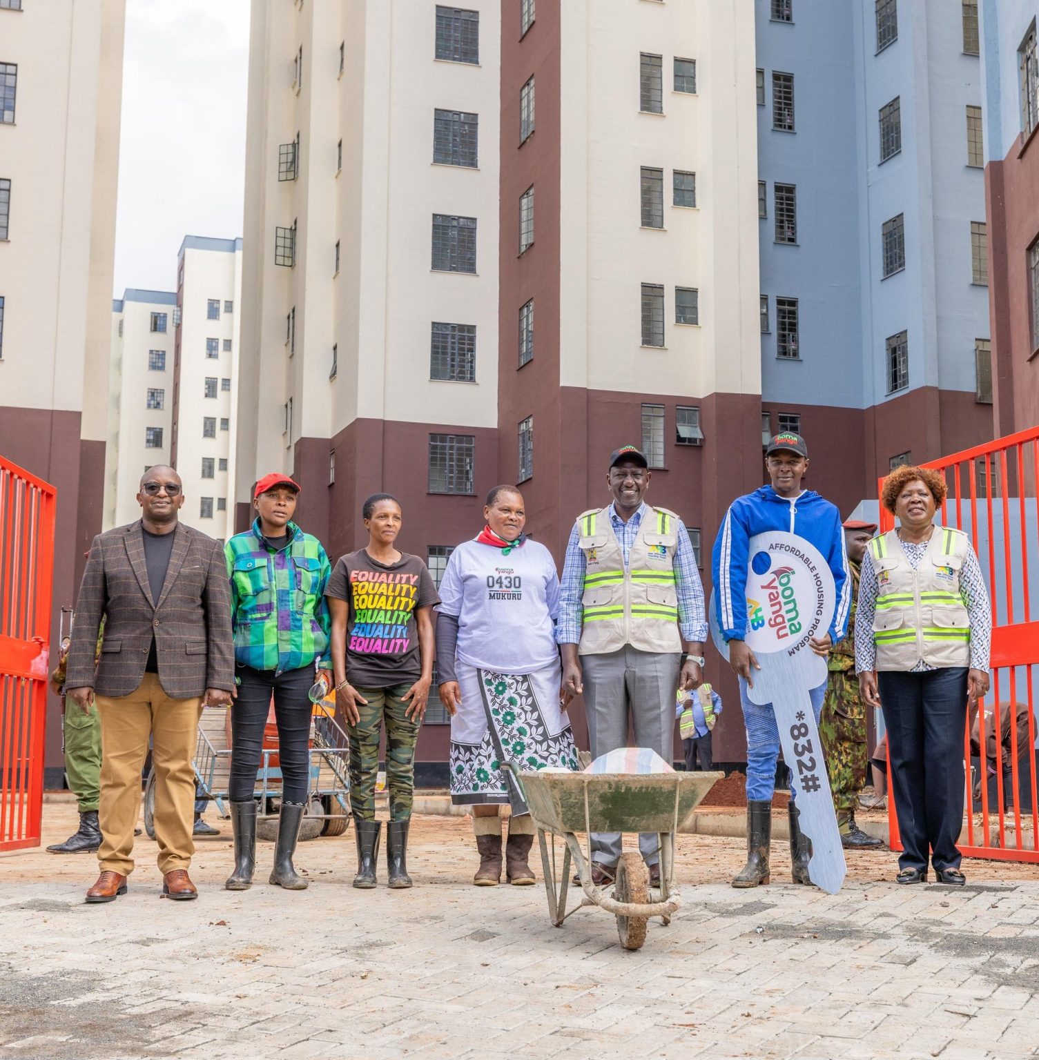 Ruto Says Handing Over Mukuru Housing Units The Most Consequential Day ...