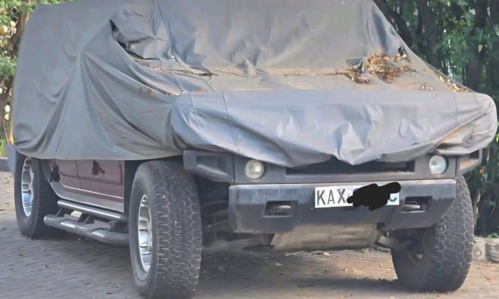 Raila Jr Vows to Restore Father’s Iconic ‘Hammer’ Car and Preserve It ...