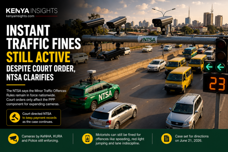 Instant Traffic Fines Still Active Despite Court Order, NTSA Clarifies ...